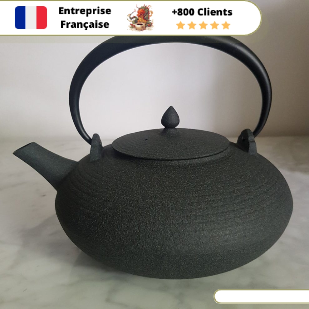 Théière en Fonte Grise Wazuqu Itome 1,5 L | Mon Armoire à Thé